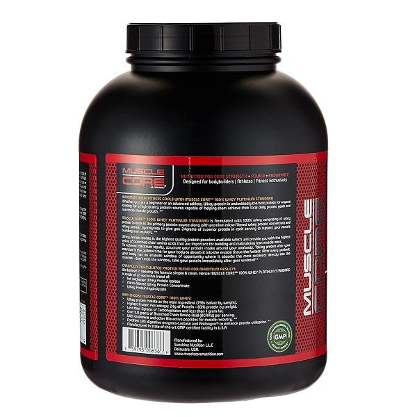 وی ماسل کور Muscle Core 100% WHEY PLATINUM STANDARD – ساپلمنت فیت ...